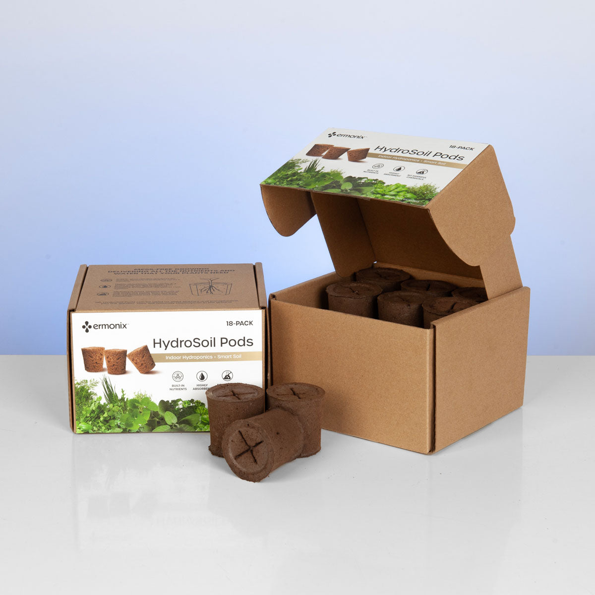 HydroSoil Pods- Unseeded Plant Pods With Built-In Nutrients – Ermonix