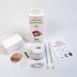 All-In-One Self Watering Vase with Grow Light – Ermonix